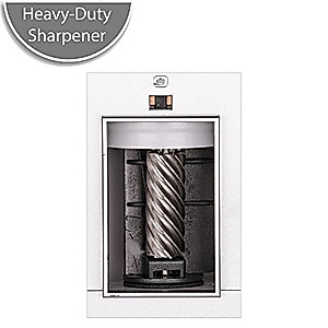 OfficeGoods Electric Pencil Sharpener - Battery or Cord Powered Portable Sharpener - Perfectly Sharpens Colored Pencils, Drafting Pencils for Artists, Office, School & Home - Black