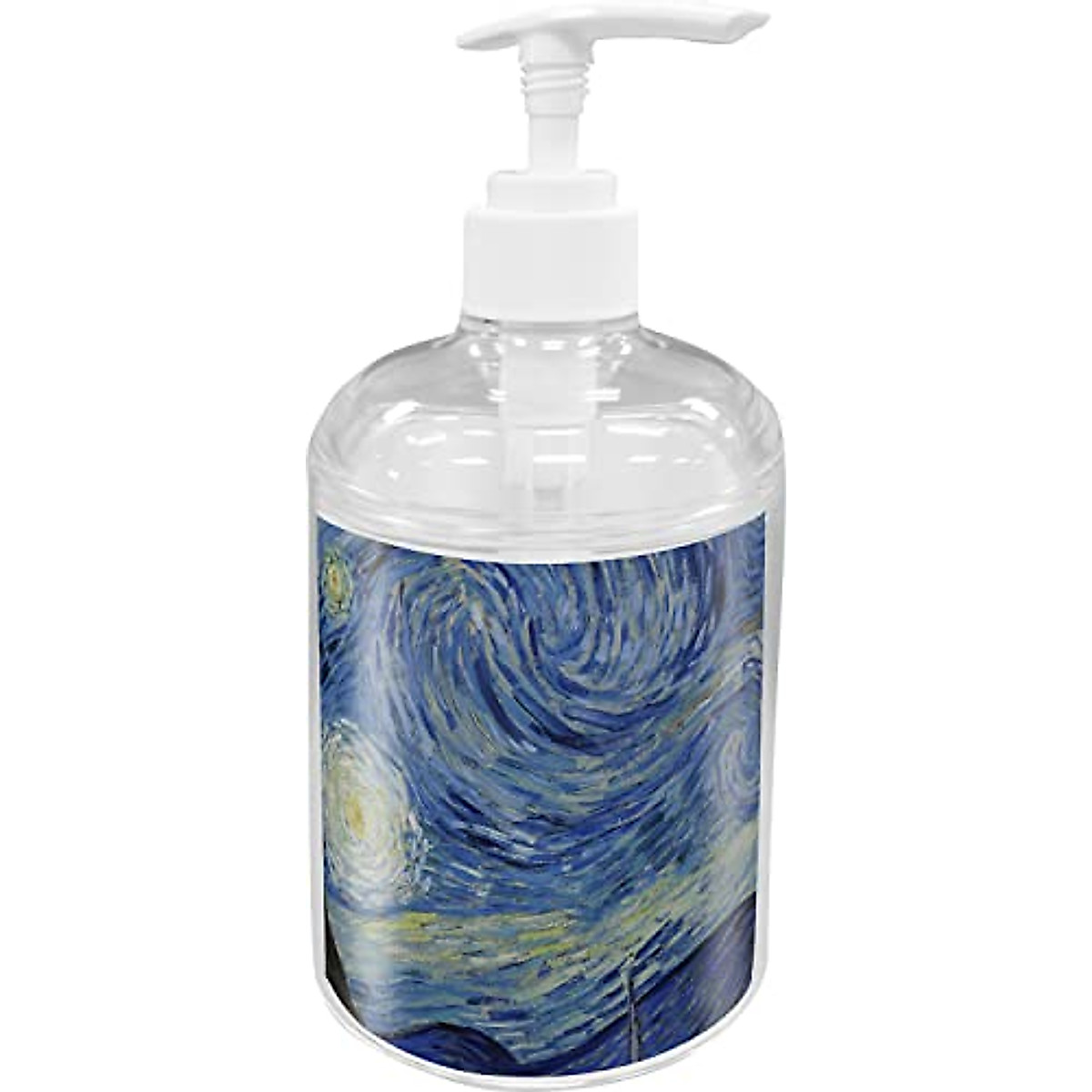 RNK Shops The Starry Night (Van Gogh 1889) Acrylic Bathroom Accessories Set