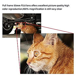 AstrHori 50mm F2.0 Large Aperture Full Frame Manual Prime Lens with Blur Effect & Filter Slot Compatible with Canon RF-Mount Mirrorless Camera EOS RP,EOS R5,EOS R6,EOS R3,EOS R,etc(Black)