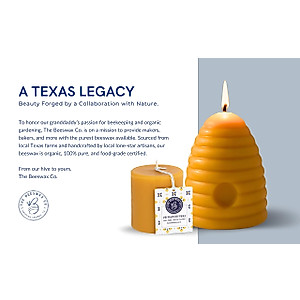 The Beeswax Co Tea light Beeswax Candles - Natural Honey Scented - For Home - Long-Lasting & Eco-Friendly - Cotton Wick - Slow Burning - Hand Poured Pure Organic Bees Wax - Set of 24 Tealights (Metal)