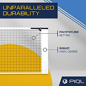 Pickleball Replacement Net - (net only, no frame), for Indoor and Outdoor Pickle Ball, Regulation Size Pickleball Net Only for Driveway, Backyards Official Pickleball Court Size, 22 Ft