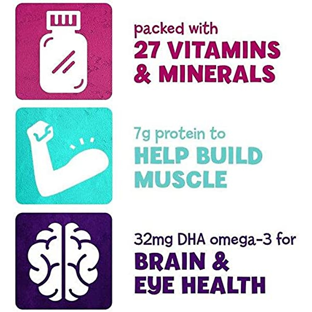 PediaSure Grow & Gain Nutrition Shake for Kids, Immune Support Shake Variety Sampler Pack - 12 Pack Of 8 Fl Oz Bottles - By Obanic (12-Pack)