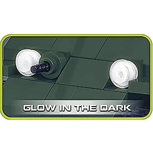 COBI Historical Collection M4A1 Sherman Tank, Green, for 7+ years,300 pcs