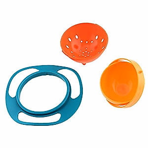 LiangTing Spill Resistant Gyro Bowl with Lid