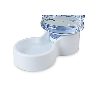 PetFusion H2O Gravity Pet Water Dispenser. Durable 2.5 Gallon Water Feeder. Automatic Water Station for Cats & Small, Medium, Large Dogs, Transparent (PF-GW1)