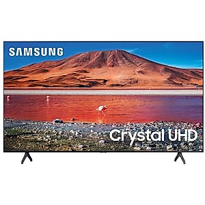 Samsung 55-inch TU-7000 Series Class Smart TV | Crystal UHD - 4K HDR - with Alexa Built-in | UN55TU7000FXZA, 2020 Model