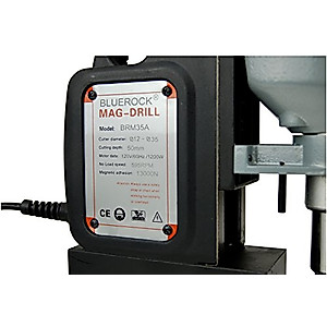 BLACK BLUEROCK Tools Model BRM-35A Typhoon Magnetic Drill Roto-Broach