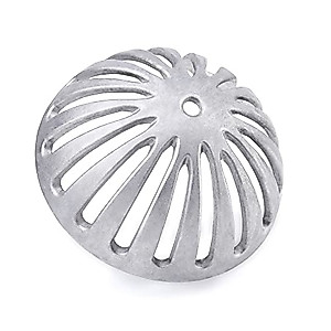 Floor Sink Strainer, Aluminum Dome Strainer, Floor Drain Strainer, Strainer for Dining Room, Home, Outdoor Garden, Kitchen Or Bathroom 5-1/2" W X 2-1/4"H-01