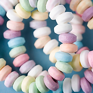 Snacktery Candy Bracelet for Kids - Pack of 30 Candy Bracelets Individually Wrapped - Candy Jewelry to Create Playful, Delicious Memories - Candy Party Favors for Birthday, Summer Camps & More