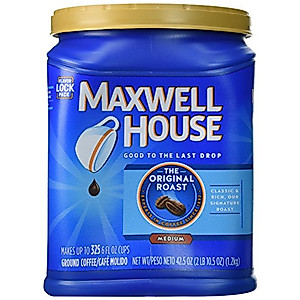 Maxwell House The Original Roast Ground Coffee, 42.5oz (Pack Of 2)
