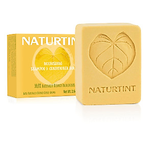 Naturtint Shampoo & Conditioner Bar (Honey) - Naturally Derived Ingredients, Cruelty Free, All Hair Types, Travel Approved