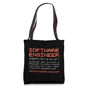 Software-Engineer Developer Definition Programming Tote Bag