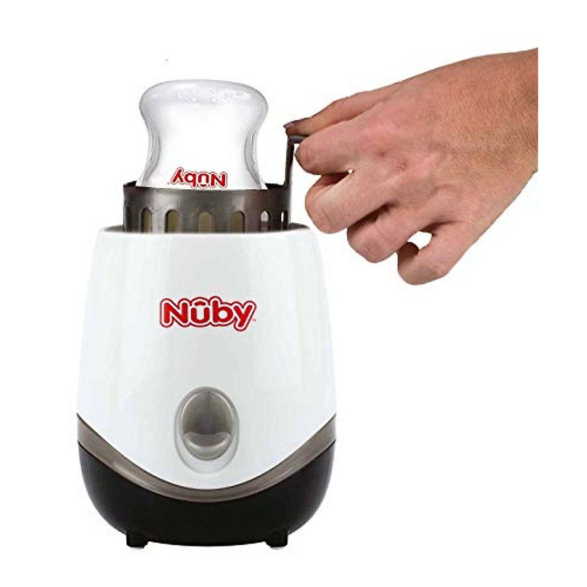 Nuby One-Touch 2-in-1 Electric Baby Bottle Warmer & Sterilizer