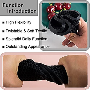 Armrouns Silicone Trivet Mats 2/4 pcs , Heat Resistant 600 ℉ 7.1 Inch Food Grade & BPA Free. Multipurpose Non-Slip Hot Pot, Hot Dishers, Jar Opener. (7.1inch, 2)