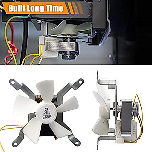 Upgraded Induction Fan Replacement Parts with High Temperature Resistant, Compatible with Traeger, Pit Boss, and Camp Chef Wood Pellet Grill Smokers Motor Accessories, AC120V 60Hz Grill Induction Fan