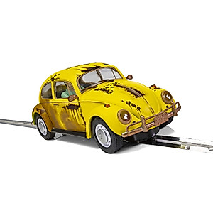 Scalextric Volkswagen Beetle Rusty Yellow 1:32 Slot Race Car C4045