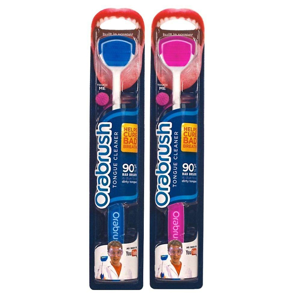 Orabrush Tongue Cleaner X 3