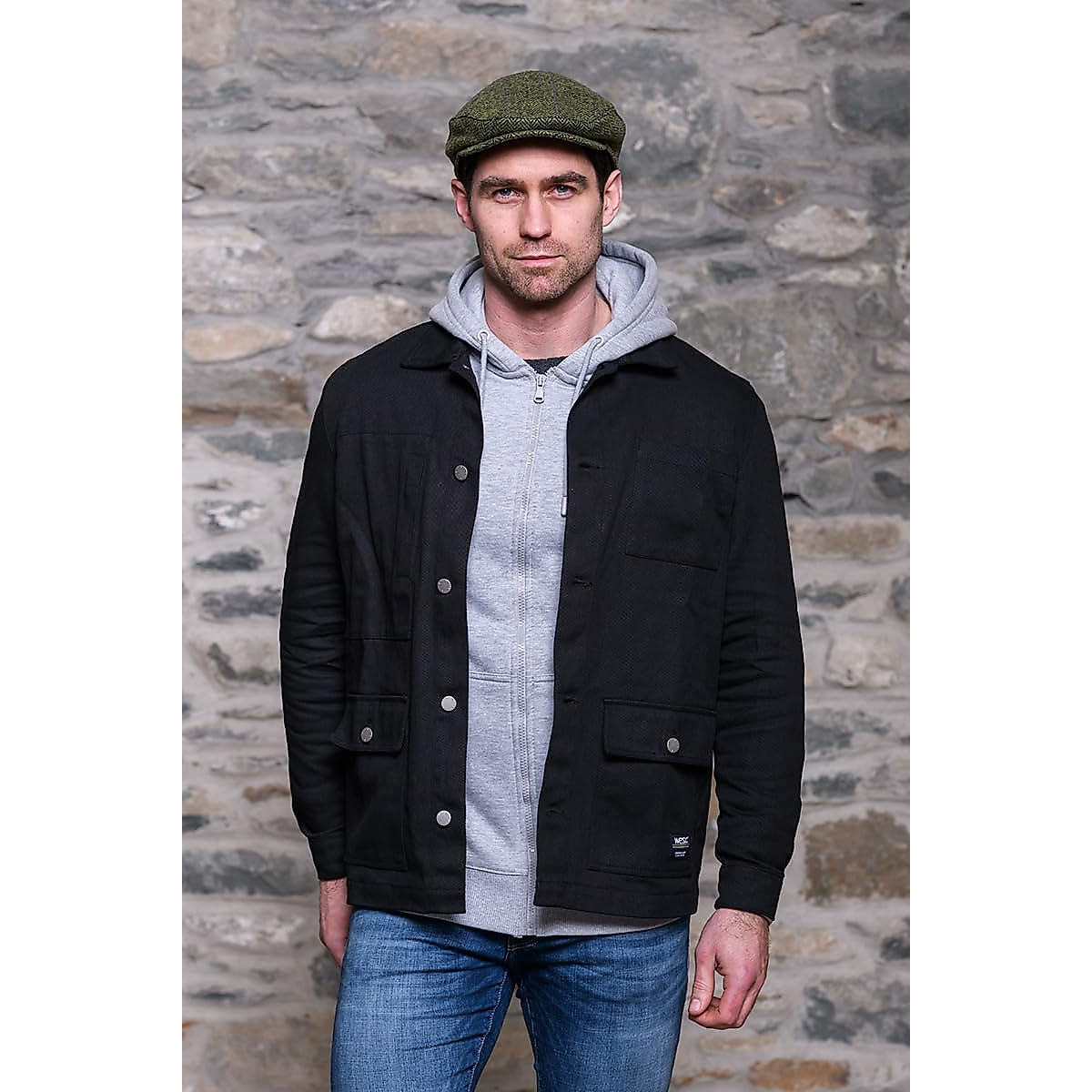 Mucros Weavers Trinity Cap Green Large