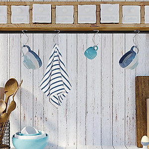 48 Pack Drop Ceiling Clips Hanging Ceiling Hook Clips Hanging on Suspended Ceiling Tile, Grid Clips Hanger Hooks for Light Plant Office Home Stores Classroom and Wedding Decorations, Hanging Sign