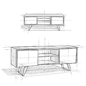 SIMPLIHOME Lowry SOLID WOOD Universal TV Media Stand, 63 inch Wide, Modern Industrial, Living Room Entertainment Center with Storage, for Flat Screen TVs up to 70 inches in Distressed Grey