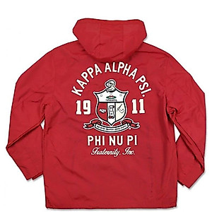 Kappa Alpha Psi M7 Windbreaker Jacket [5XL] Crimson Red