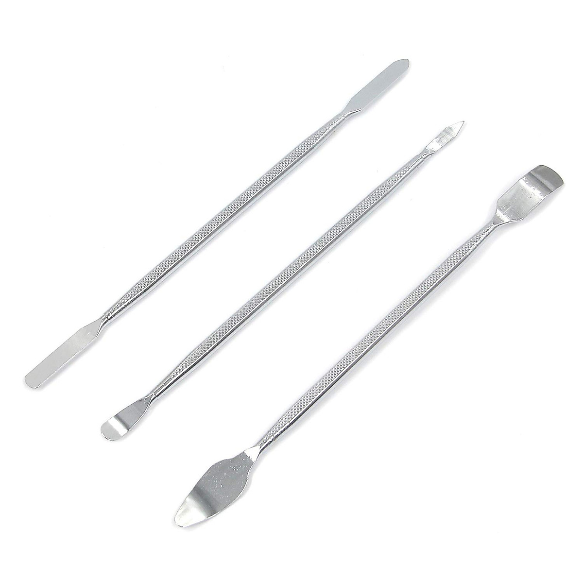 Bitray 3 PCS Professional Repair Tool Kit Electronics Opening Pry Tool Repair Kit with Metal Spudger Mobile Phone Disassembly Stick