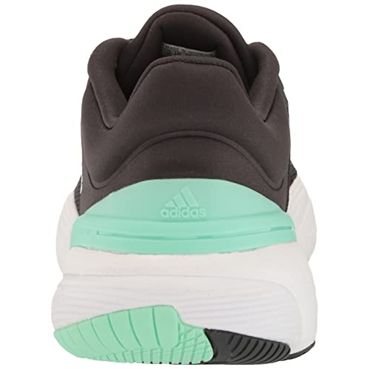 adidas Women's Response Super 3.0 Sneaker, Carbon/White/Pulse Mint, 9