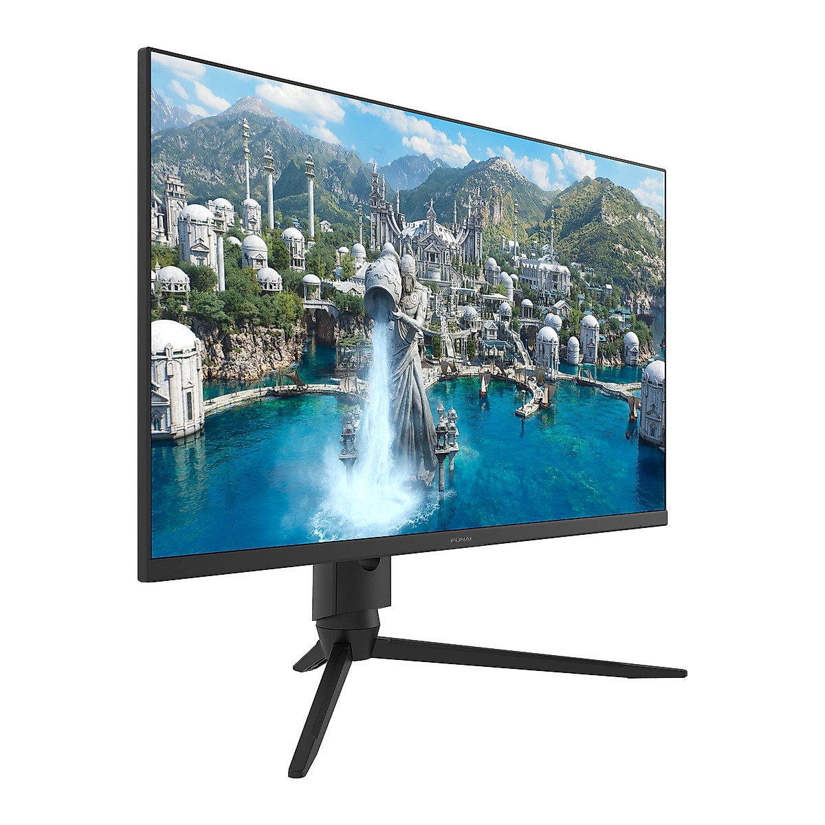 Funai 27" FHD 240Hz Refresh Rate, 1ms Response Time, HDR, VA, AMD FreeSync Premium™ Enabled Gaming Monitor Height/Tilt/Swivel/Pivot Adjustability 3 Year Warranty (FGM-27F445)