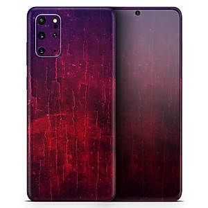 DesignSkinz Abstract Fire & Ice V2 Protective Vinyl Decal Wrap Skin Cover Compatible with The Samsung Galaxy S20 (Screen Trim & Back Glass Skin)