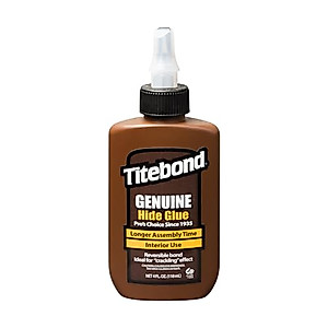 Titebond 5012 4OZ LIQUID HIDE GLUE, 4 oz, Amber