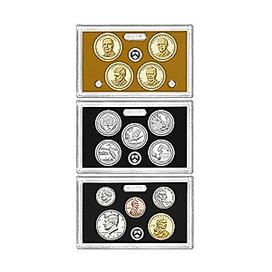 2015 S U.S. Mint Silver Proof Set - 14 Coins - OGP Superb Gem Uncirculated