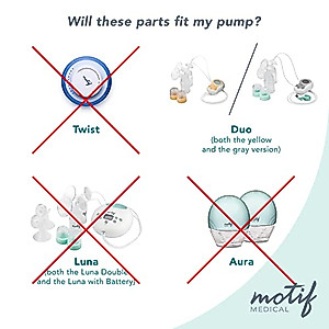 Motif Medical, 12 Volt Power Adapter for Motif Duo Breast Pump