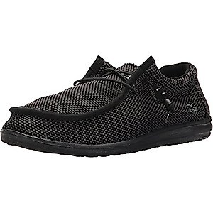 Hey Dude Men's Wally L Sox Black Size 11