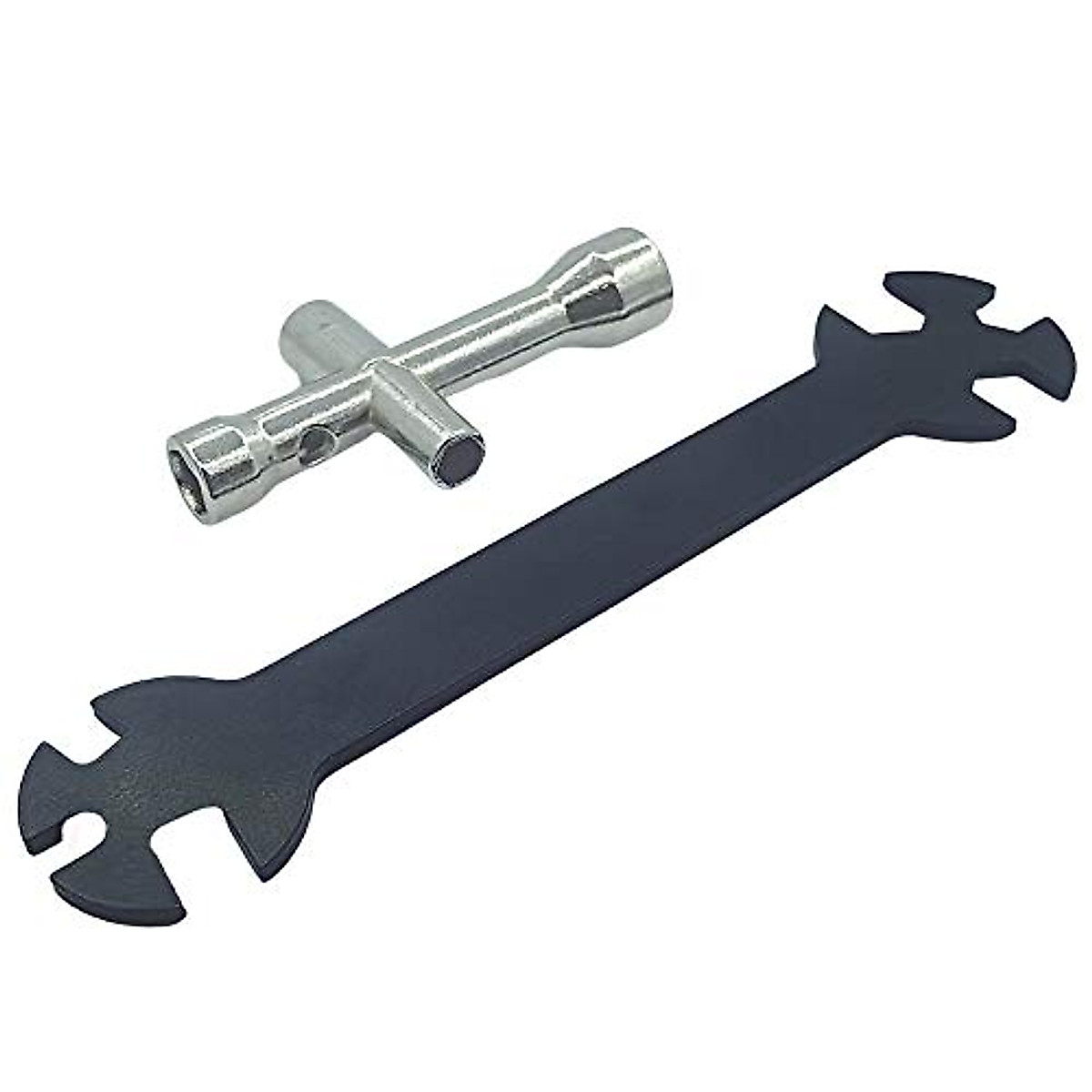 HOPLEX RC Car Wrench Multi-Function Wrench Turnbuckle Wrench with Cross Wrench for RC Car Repair Work