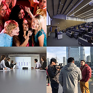 Zettokete Microphone Cover Pop Filter 400 PCS,Disposable Mic Cover with Individual Packing,Suit for Most Handheld Microphone,Good for Karaoke Recording Stage Performance,Non-Woven,Black