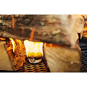 Walden Backyards Universal Ember Catcher - Round Steel Mesh Grate for Fire Pit Grates Outdoor Pits and Campfire - 16”