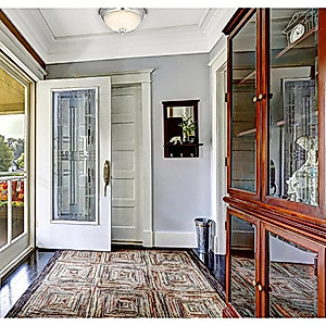 Westinghouse Lighting 6400500 11-Inch LED Indoor Flush Mount Ceiling Fixture, Brushed Nickel Finish with White Alabaster Glass