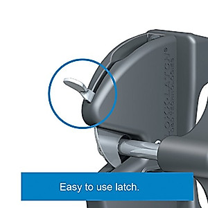 National Hardware V6201 LTCH BLK N346-201 4-9/16" LokkLatch Automatic Keyed Gate Lock Latch in Black