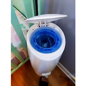 SSZZMM33 Baby Diaper Refills Bags Litter Locker Compatible with Diaper Genie Pails, 1280Count (4Pack)