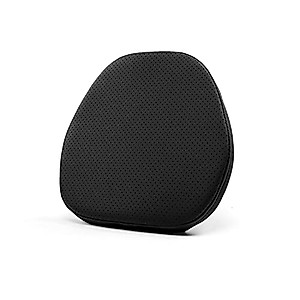 TAIKOO Car Headrest Pillow for Volvo XC90 XC60 S90 V90 XC40 S60 V60 Accessories Premium Interior Accessories Headrest Support for Driver or Front Passenger Seat (Black 1 pcs)