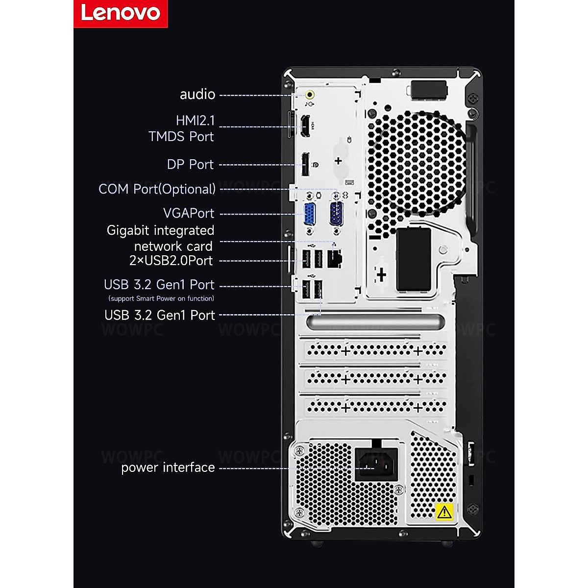 Lenovo ThinkCentre M720 Tower, Intel Core i3-10100 Processor, 16GB RAM, 256GB PCIe M.2 SSD, 1TB HDD, Windows 11 Pro 64-bit, Black Keyboard and Mouse