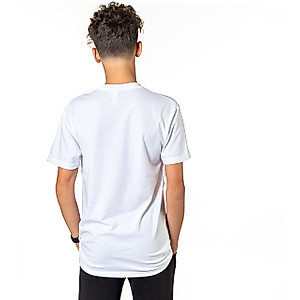 Swimming Make Waves Tee | White Short Sleeve T-Shirt | Adult Large