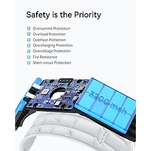 KIWI design Elite Strap with Battery and Controller Grips with Battery Opening Compatible with Quest 2