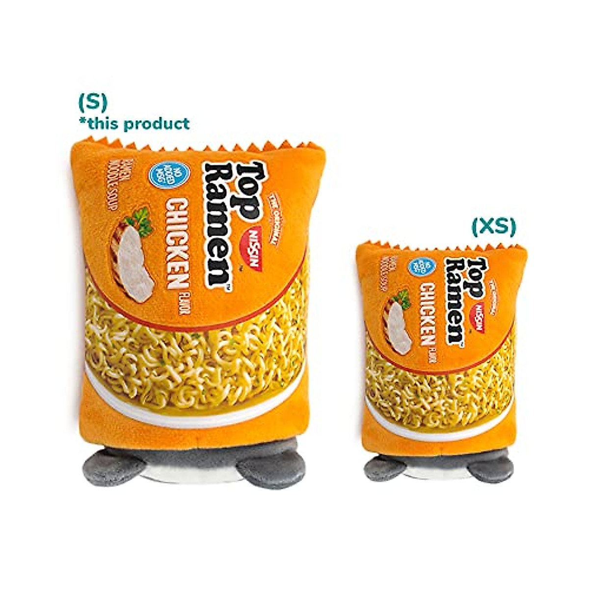 Anirollz x Nissin Top Ramen Cute Panda Character Squishy Stuffed Animal Plush Toy - Small (Pandaroll)