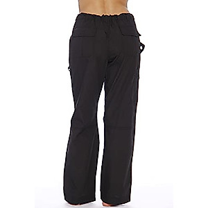24000PBLK-3X Just Love Women's Utility Scrub Pants / Scrubs, Black Utility, 3X