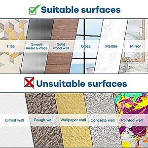 UYCCIMB 10 Pieces Large Wall Hooks for Hanging Heavy Duty 22lb(Max),Coat and Towel Adhesive Hooks,Wall Hangers Waterproof and Oilproof for Bathroom,Kitchen and Home Sticky Hooks (Transparent)