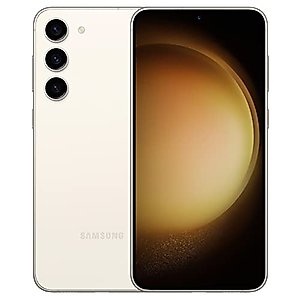 SAMSUNG Galaxy S23 Series AI Phone, Unlocked Android Smartphone, 128GB Storage, 8GB RAM, 50MP Camera, Night Mode, Long Battery Life, Adaptive Display, US Version, 2023, Cream