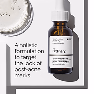 The Ordinary Aloe 2% + NAG 2% Solution, Soothes Skin and Targets Post-Acne Marks, 1 Fl Oz
