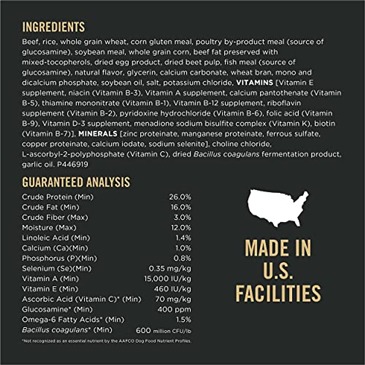 Purina Pro Plan High Protein Dog Food With Probiotics for Dogs, Shredded Blend Beef & Rice Formula - 6 lb. Bag