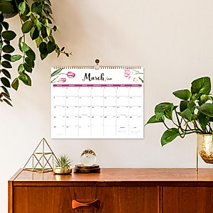Wall Calendar 2023-2024 - 2 Yearly Wall Calendar 2023-2024, JULY 2023 - JUNE 2025, 14.8'' x 11.5'', Twin-Wire Binding, Large Blocks with Julian Dates, Perfect for Planning and Organizing Your Home and Office